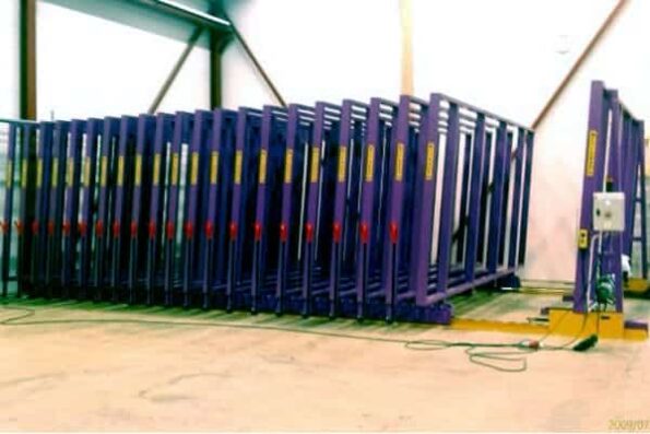 Mobile frames rack: Motorised - Eurostorage