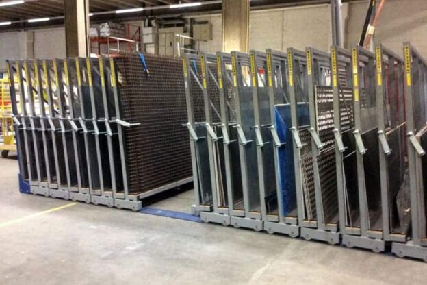 Mobile frames rack: Manual - Eurostorage
