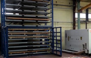 Storage of metal sheets - Eurostorage
